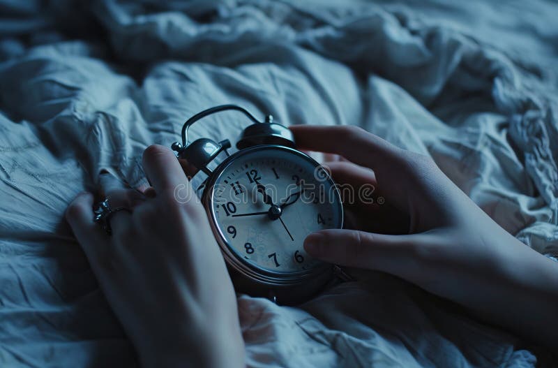 Holding Time in Your Hands, Generative AI Stock Illustration ...