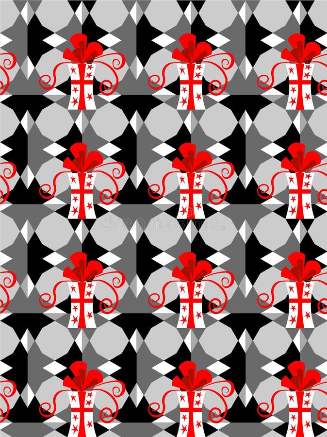 Wallpaper gift stock vector. Illustration of wrapping - 35962746