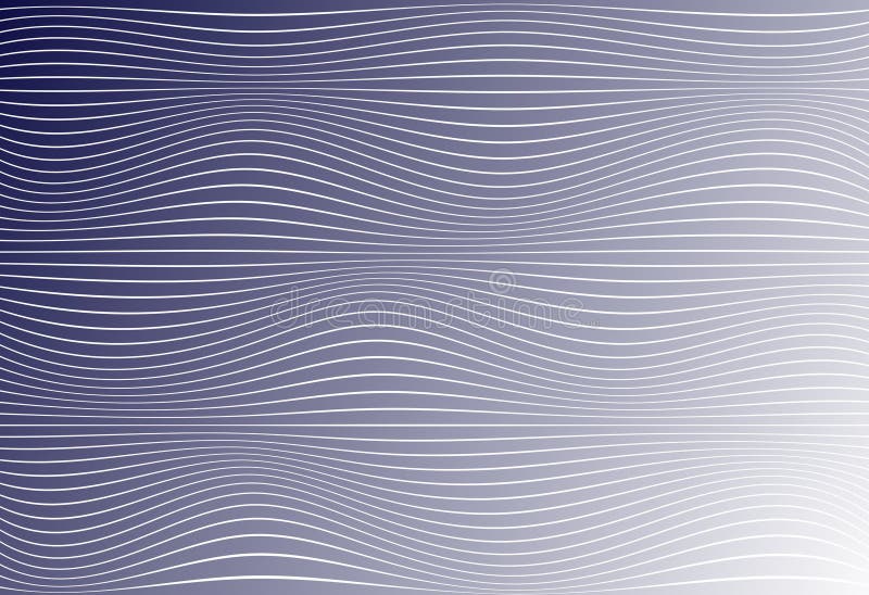 Wallpaper, Gradient from Blue To White, White Wavy Lines on Background ...
