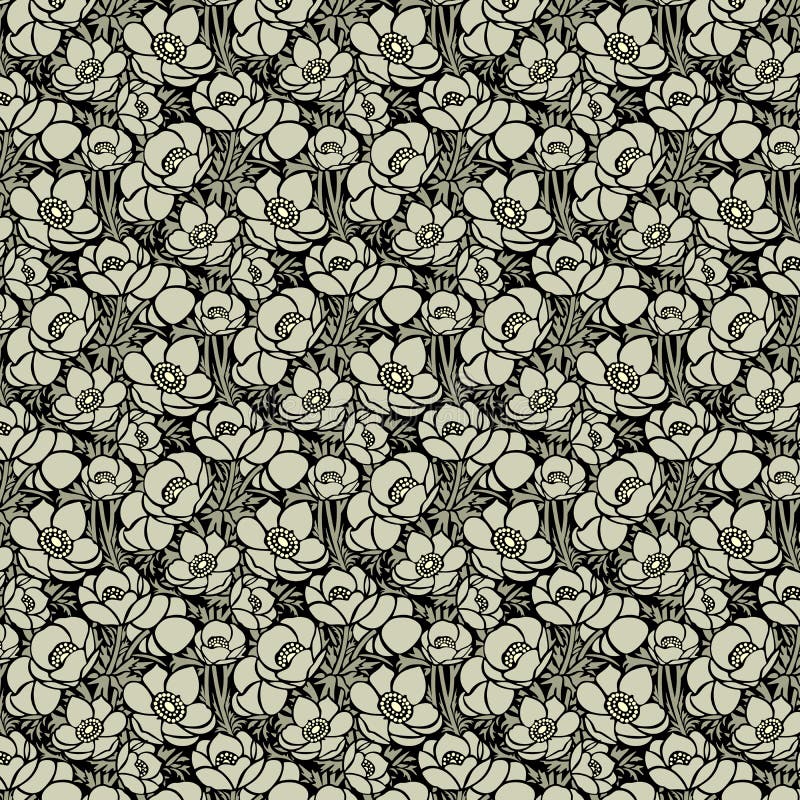 Wallpaper Ground with Flower. Stock Vector - Illustration of invitation ...