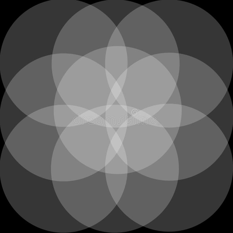 Wallpaper Image Nested Circles Create Dimensionality. Stock ...