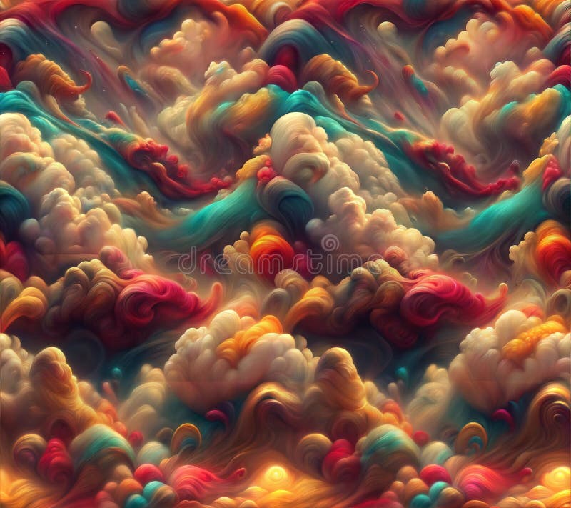 Amazing and Impressive Illustration Wallpaper. AI Generated. Stock ...