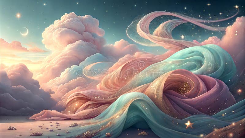 Amazing and Impressive Illustration Wallpaper. AI Generated. Stock ...