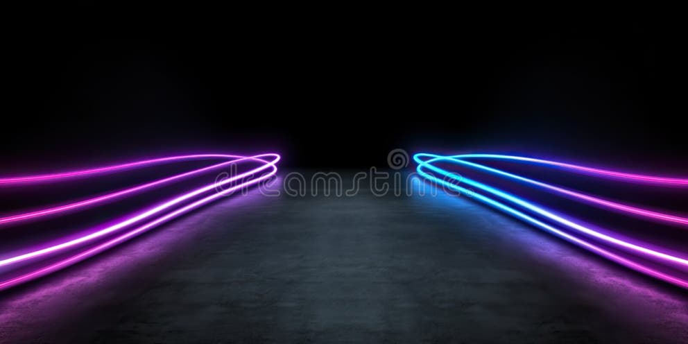 A Wallpaper with a Light Diffraction Rayleigh Stock Illustration ...