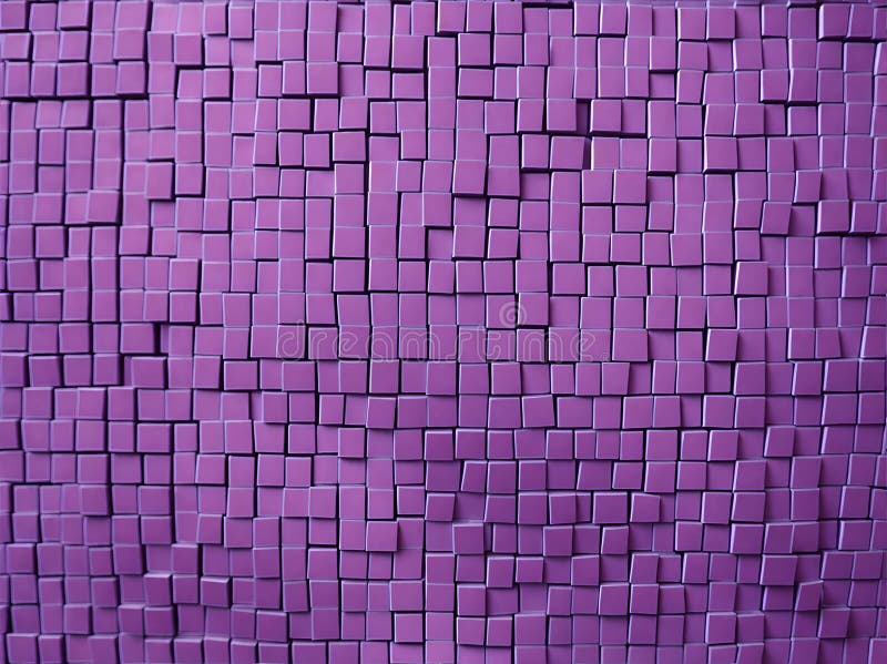 Wallpaper Made with Purple Blocks in a Close Up View Stock Photo ...