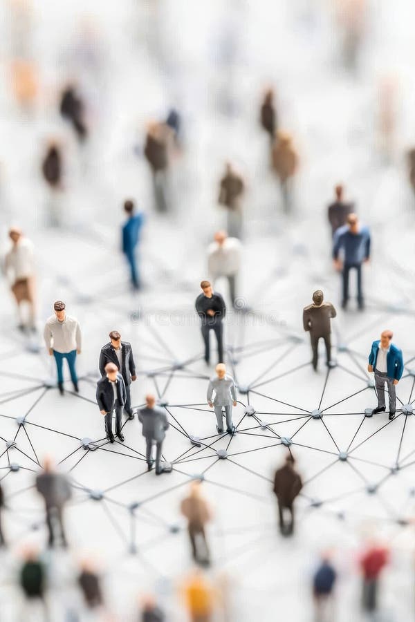 The Wallpaper is Made Up of a Simple Group of Miniature People Shapes ...