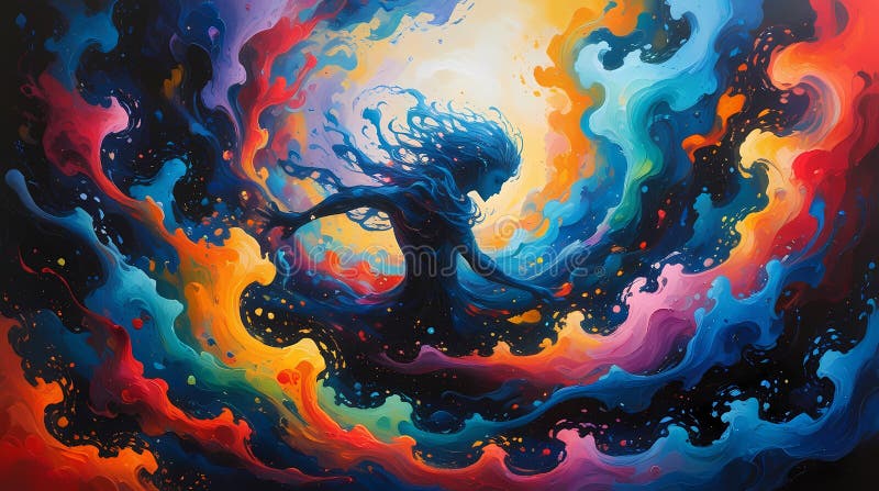 Wallpaper Nature Art Color Splash Symphony Abstract Background Pattern ...