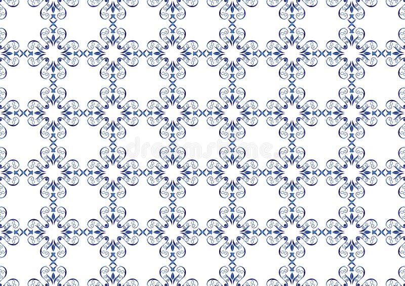 Wallpaper pattern stock vector. Illustration of spheral - 5874009