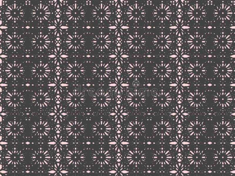 Wallpaper with a Pink Background Accompanied by a Black Motif Stock ...