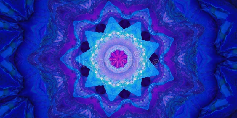 Wallpaper Presented in an Abstract Way Stock Illustration ...