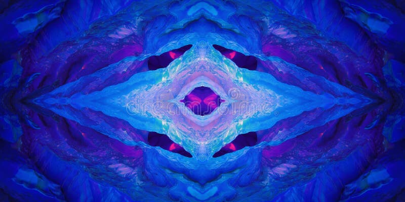 Wallpaper Presented in an Abstract Way Stock Illustration ...