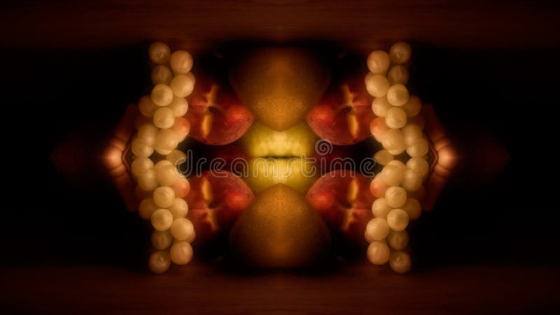 Wallpaper Presented Abstractly Stock Illustration - Illustration of ...