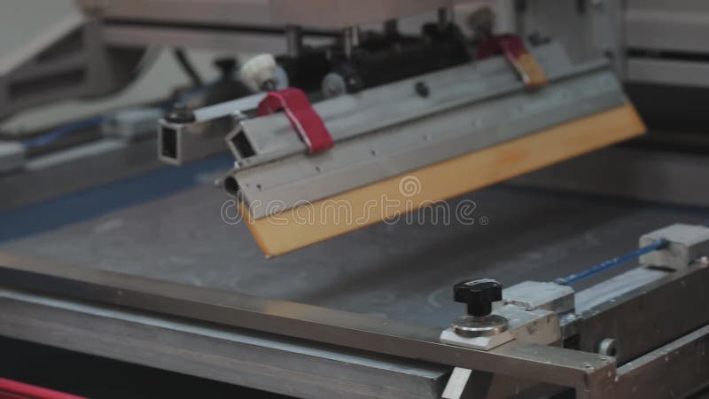 Wallpaper Production. the Process of Making Wallpaper, Applying Paint ...