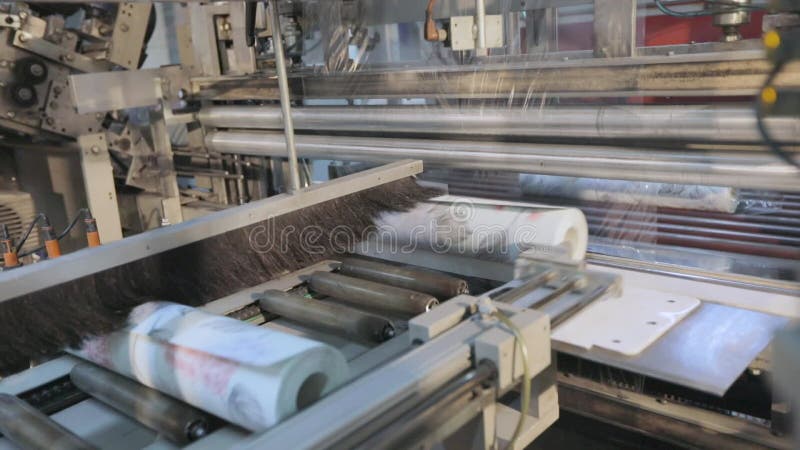 The Technological Process of Production of Wallpaper, Wallpaper ...