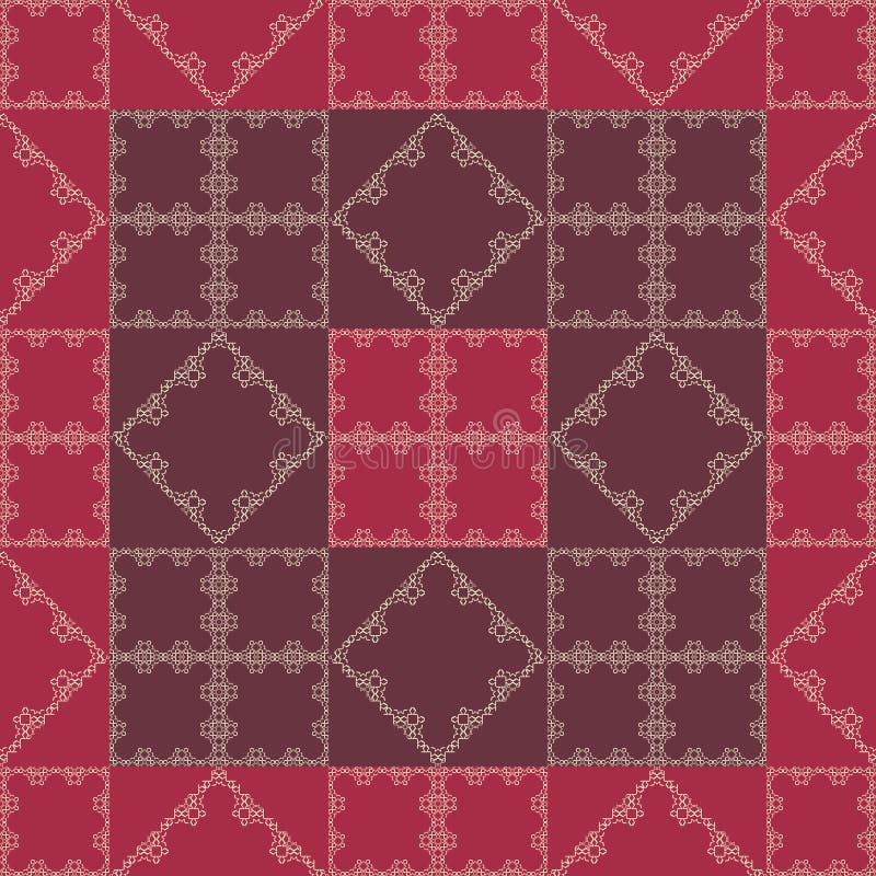 Wallpaper red geomtry stock vector. Illustration of pattern - 10364396