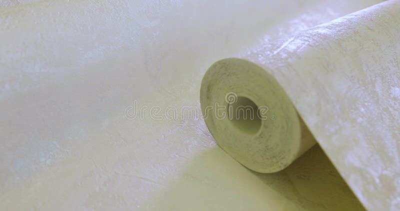 Wallpaper Rolls Close-up. Wallpaper Close-up. Wallpaper Pattern Close ...