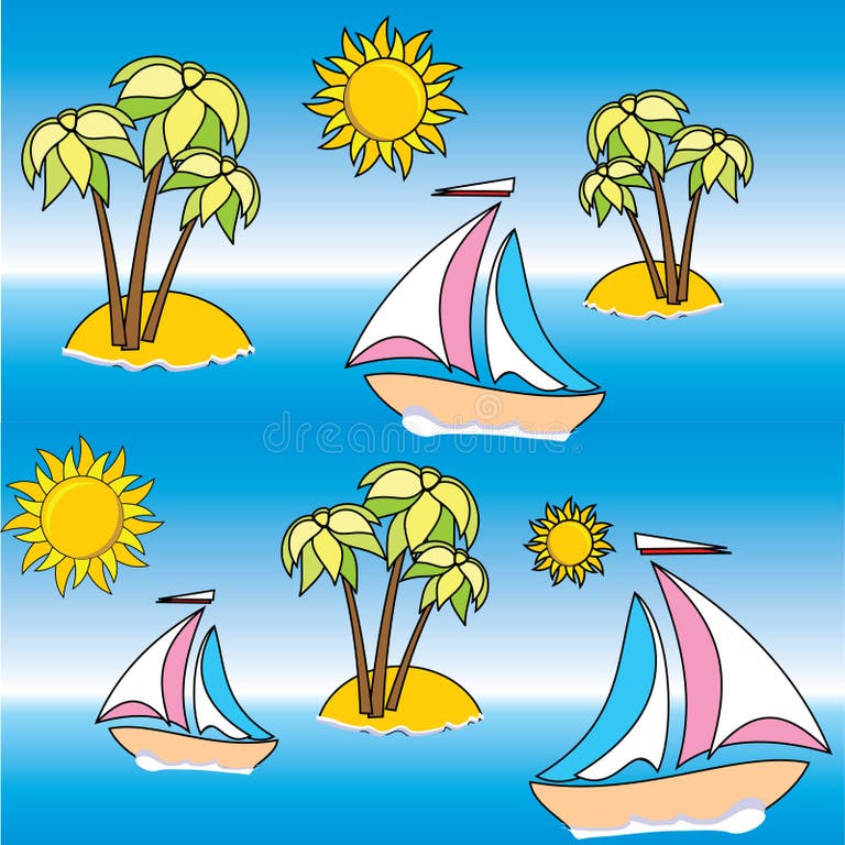 Wallpaper see stock vector. Illustration of vector, colorful - 10454158