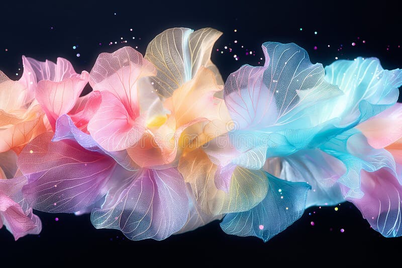 This Wallpaper Showcases a Stunning Array of Soft, Pastel-colored ...