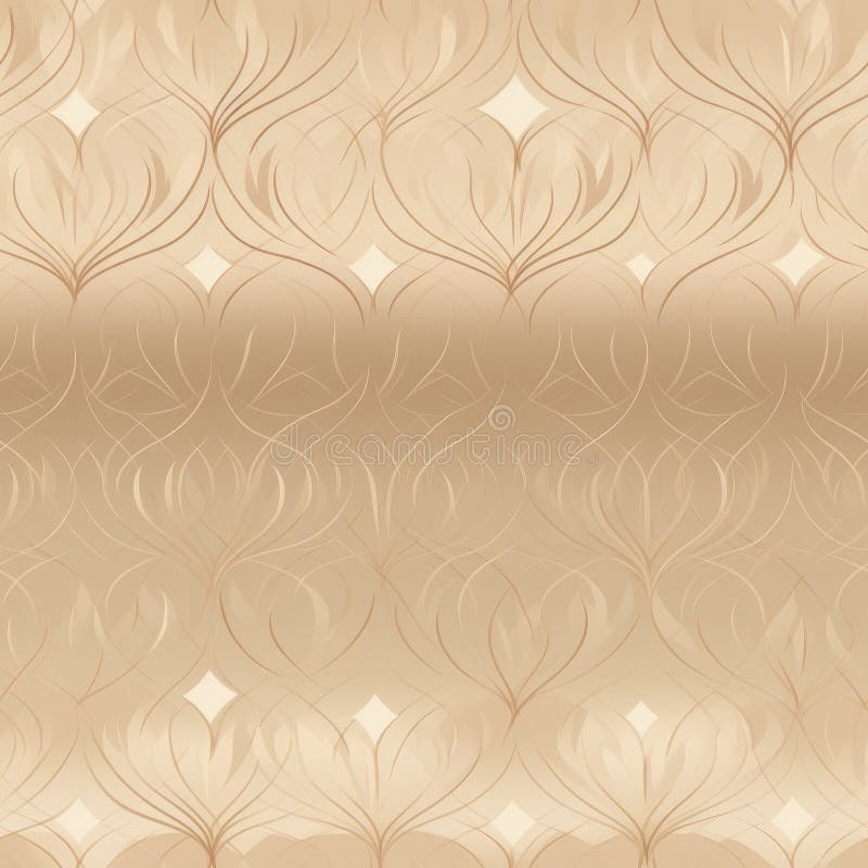 Wallpaper. Simple Pattern with Subtle Gradient Effect in Beige and ...