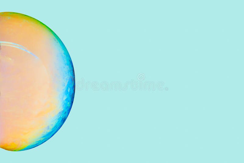 Wallpaper Sphere with Turquoise Green and Orange on Colorful Background ...