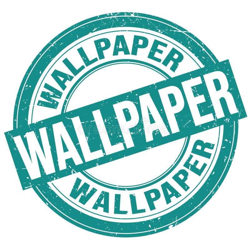 WALLPAPER Text Written on Blue Round Stamp Sign Stock Illustration ...