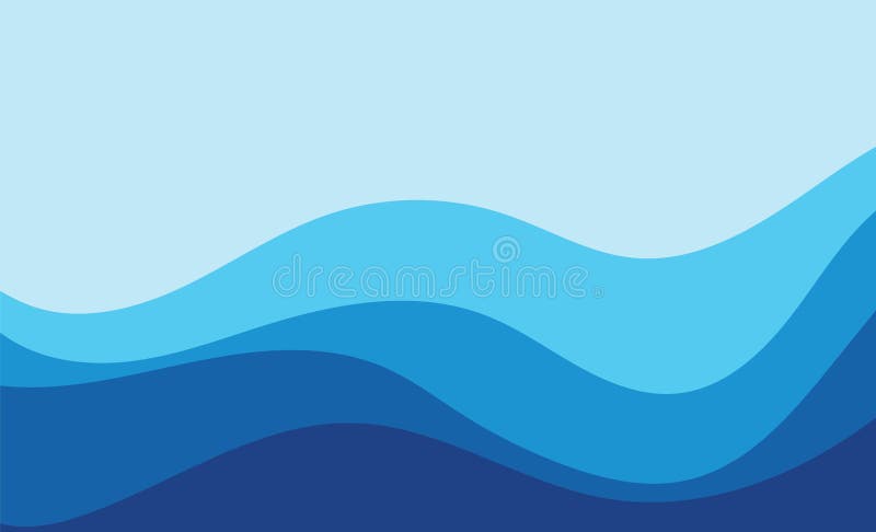 Wallpaper vetor azul-onda ilustração do vetor. Ilustração de backdrop ...