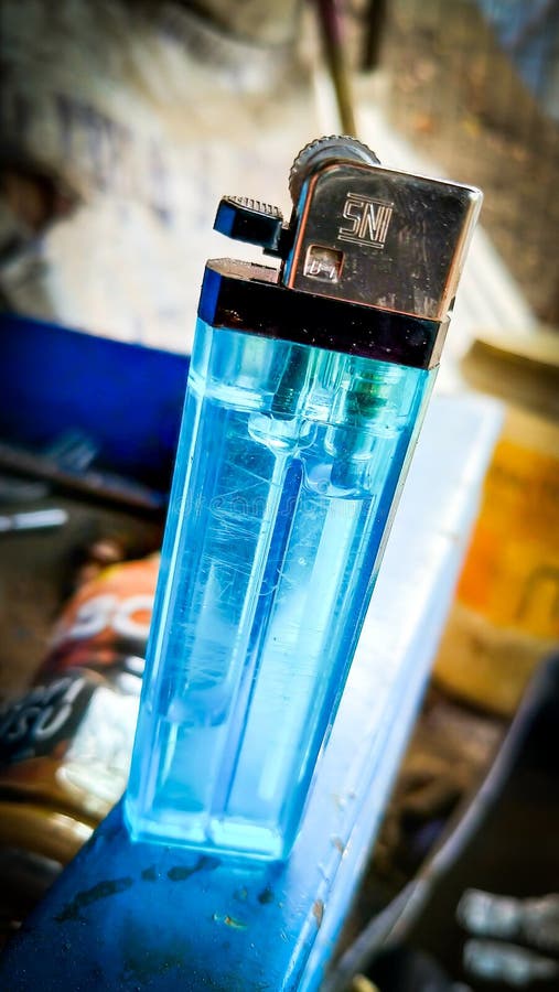 Wallpaper Vintage Blue Lighter Editorial Stock Image - Image of blue ...