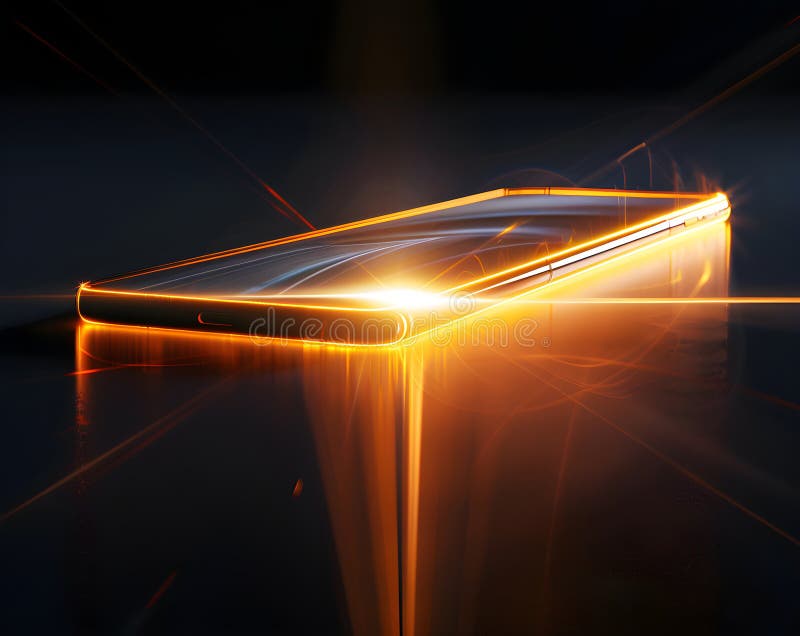 Wallpaper of Virtual Mobile Phone on Digital Background, Abstract ...