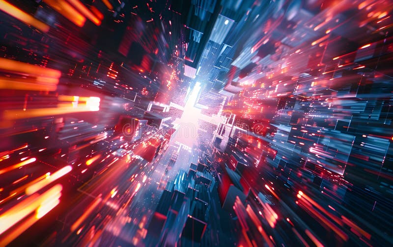 Wallpaper of Virtual World in Internet for Background, Abstract ...