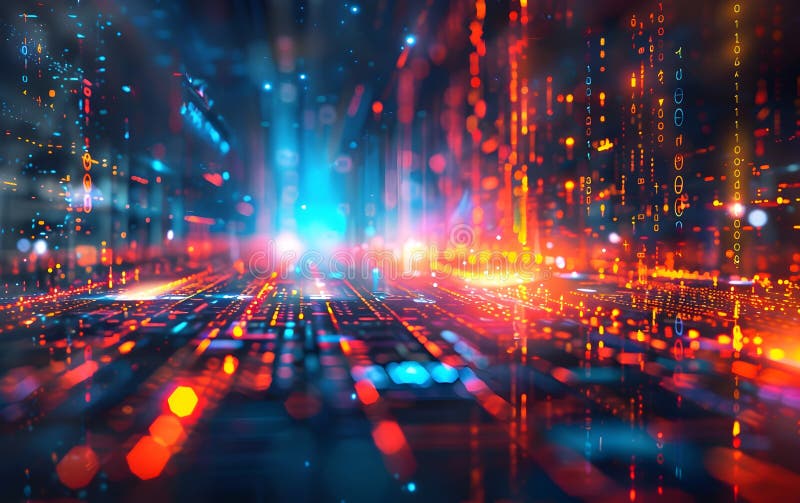 Wallpaper of Virtual World in Internet for Background, Abstract ...