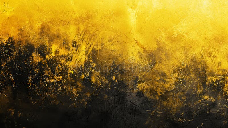 Wallpaper or Web Banner Background, Grunge Gradient from Yellow To ...