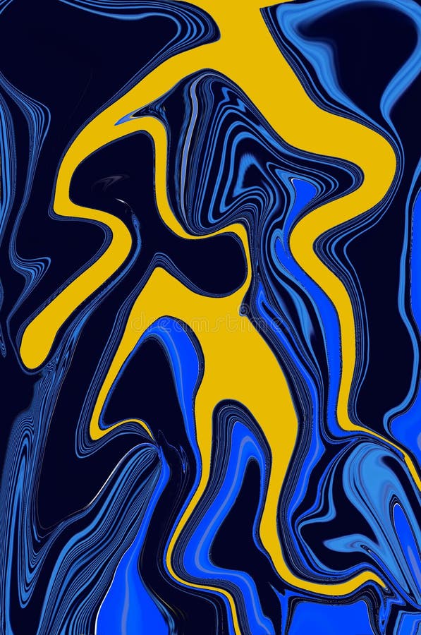 Wallpaper yellow power stock illustration. Illustration of blue - 166516709