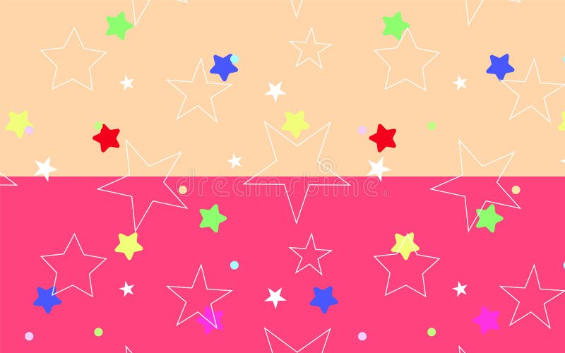 Wallpapers for Children, Textiles, for Girls, Vector Stock Vector ...