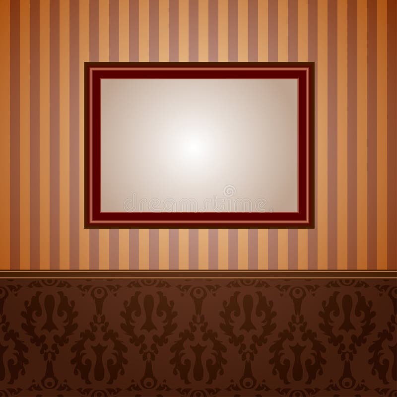 Wallpapers and frame stock vector. Illustration of design - 17715906