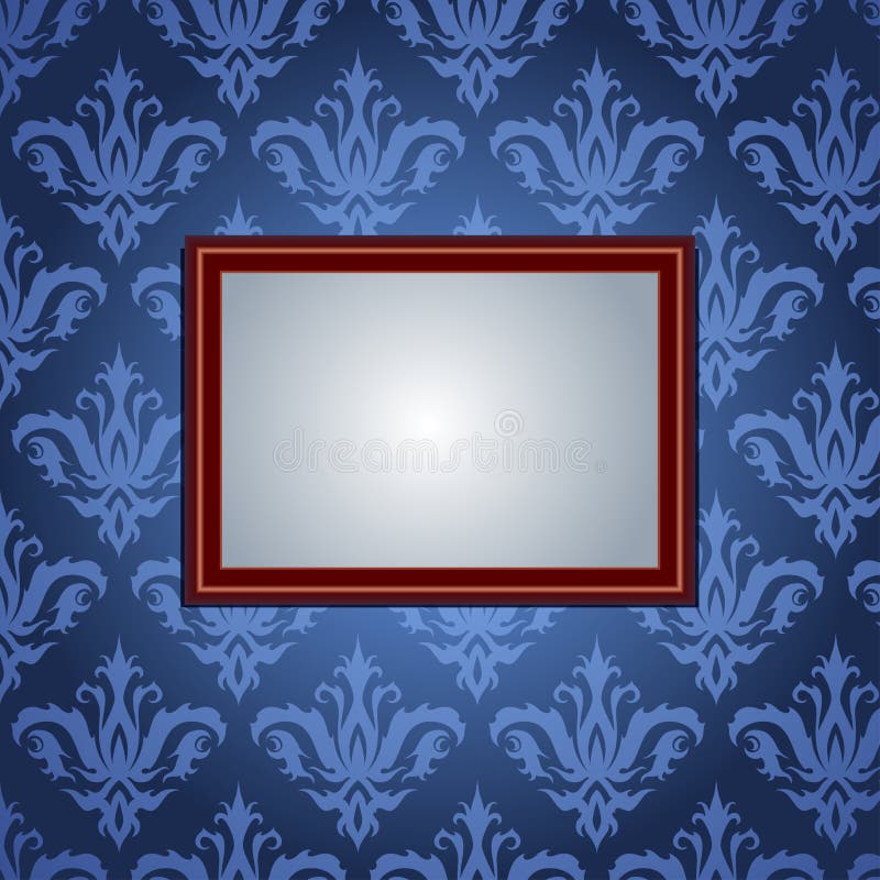 Wallpapers and frame stock vector. Illustration of vintage - 17715911