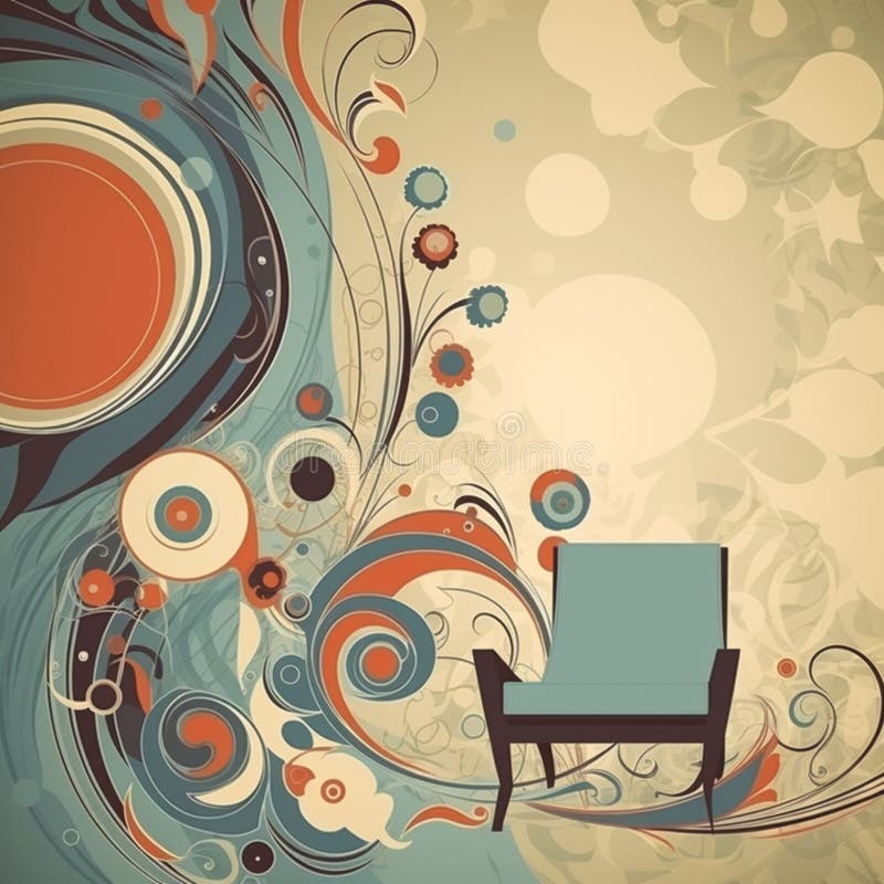 Wallpapers Modern Illustration Stock Illustration - Illustration of ...