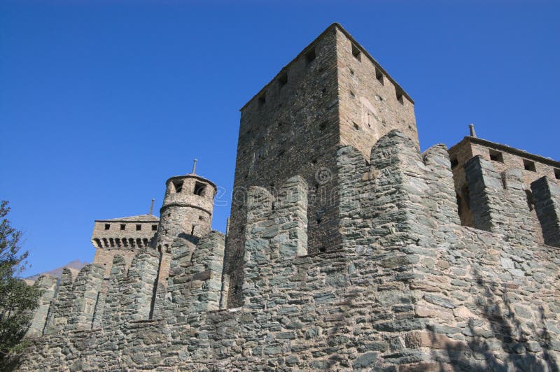 Walls of castle stock image. Image of holiday, battle - 27490651
