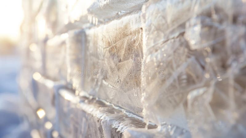 The Walls of a Chest Freezer Lined with Insulated Material and Covered ...