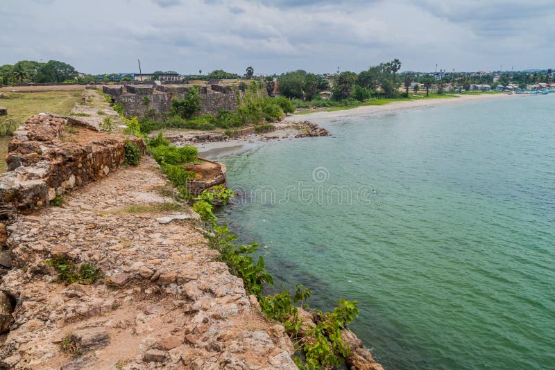 Walls of Fort Frederick in Trincomalee, Sri Lan Stock Image - Image of ...