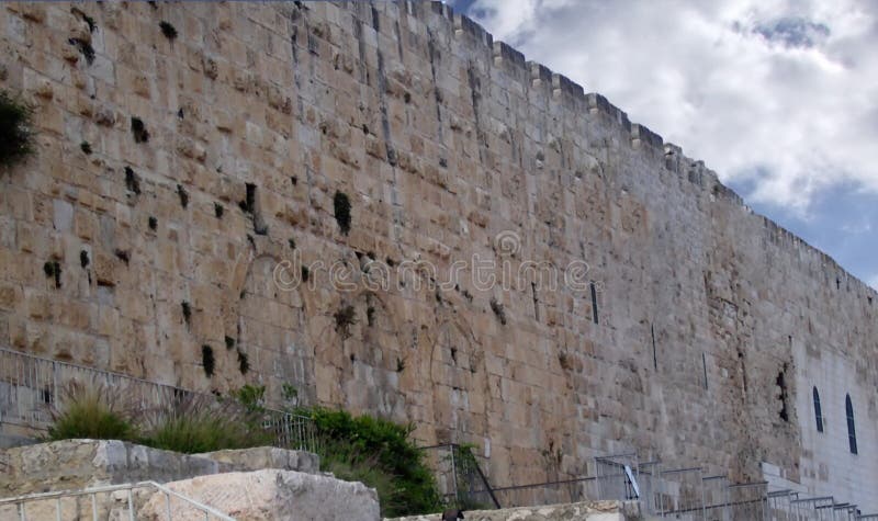 Walls of Jerusalem stock photo. Image of israel, famous - 38342870