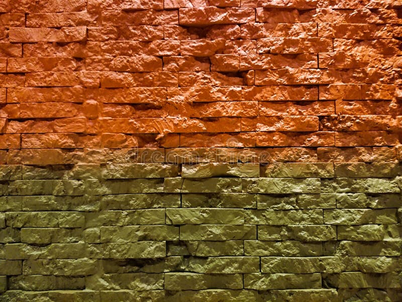 Walls Made of Natural Stone in a Restaurant Stock Photo - Image of ...