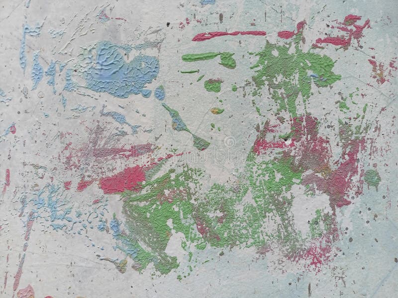 Walls with Messy Paint Splatters Stock Photo - Image of messy, splatter ...