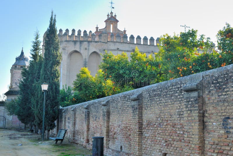 Walls monastery stock photo. Image of catholic, spanish - 22249294