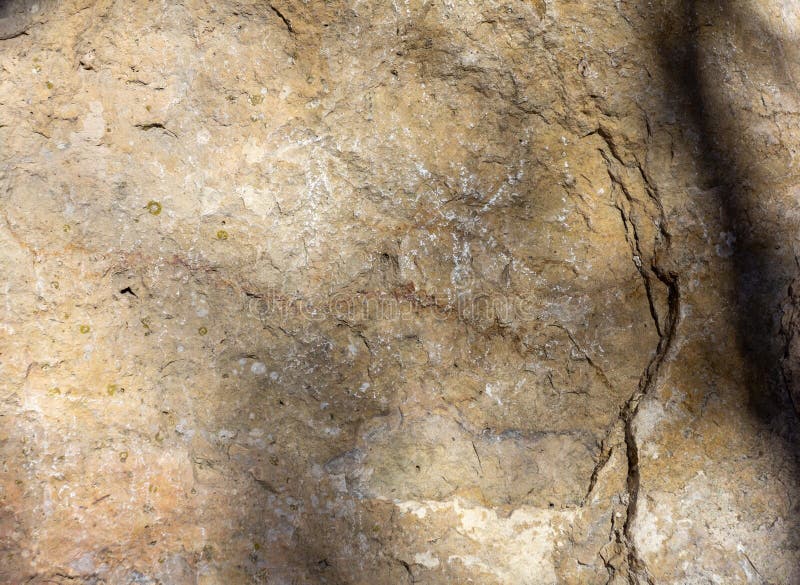 Walls in a Mountain Cave, Natural Stone, Cut Structure, Material for ...