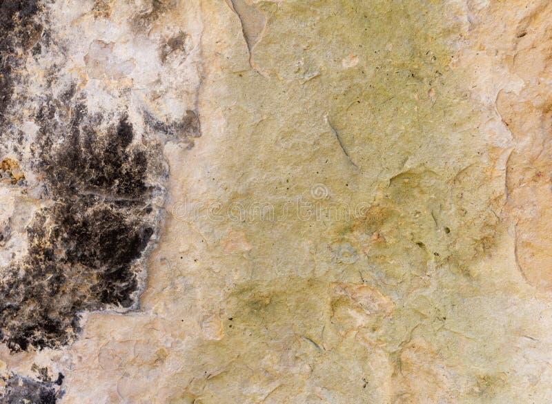 A Stone Wall in a Mountain Cave, a Structure of Geological Origin ...