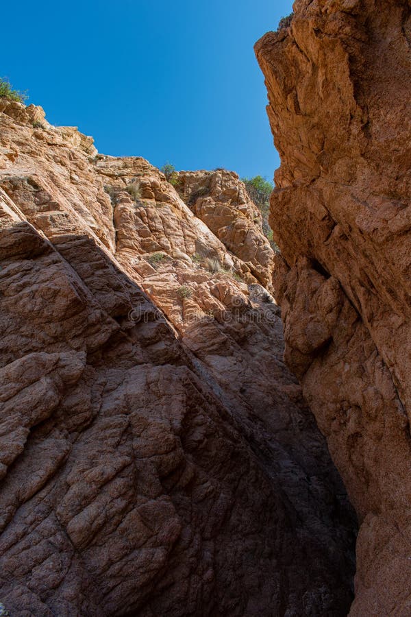 Walls of Mountains in the Mexican Desert Stock Photo - Image of famous ...