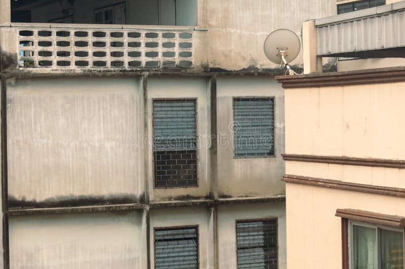 The Walls of a Multi-storey Building As a Background Stock Image ...