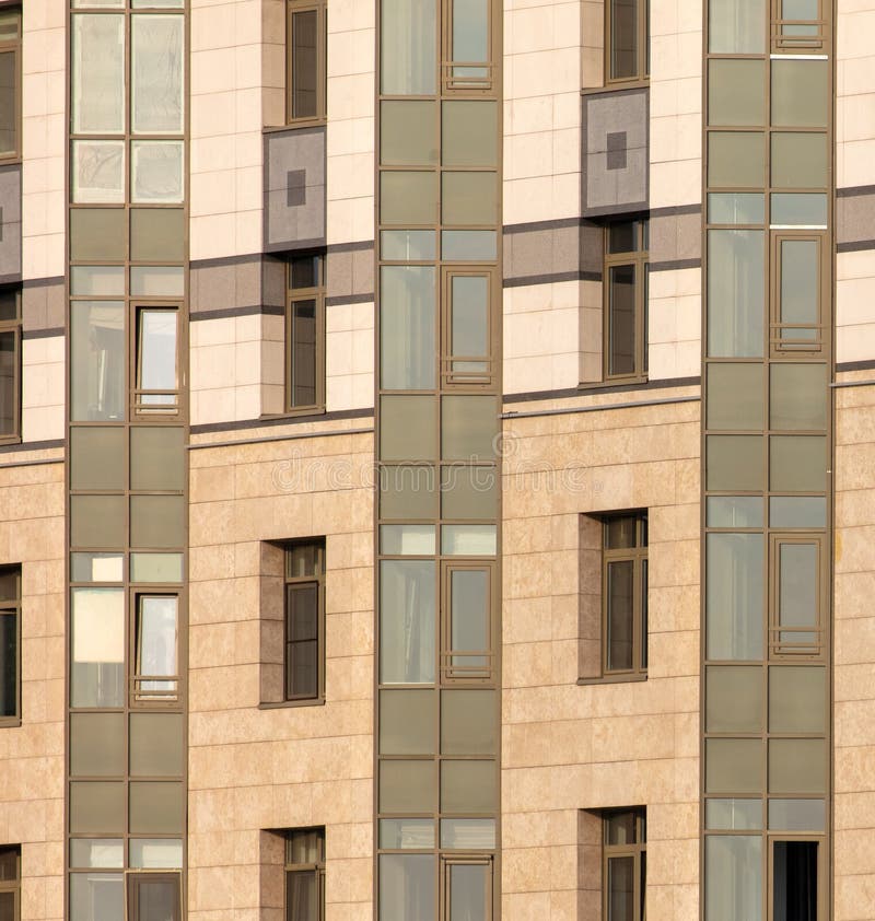 The Walls of a Multi-story Building As a Background. Texture Stock ...
