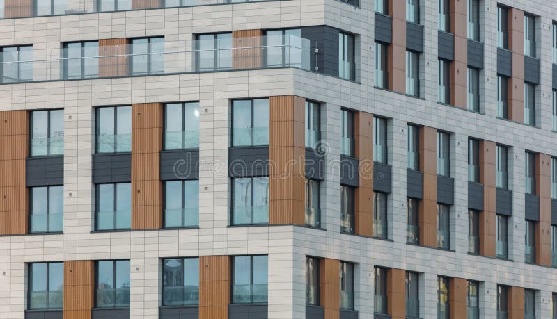 The Walls of a Multi-story Building As a Background. Texture Stock ...