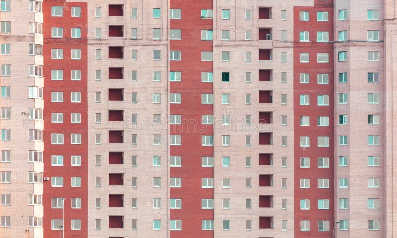 The Walls of a Multi-story Building As a Background. Texture Stock ...